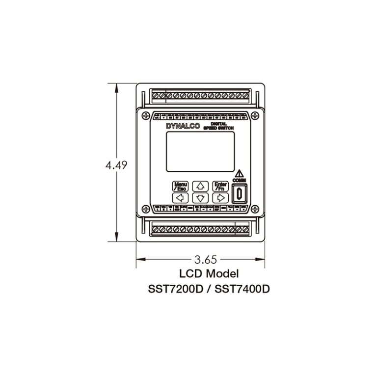 SST-7200D Digital Speed Switch